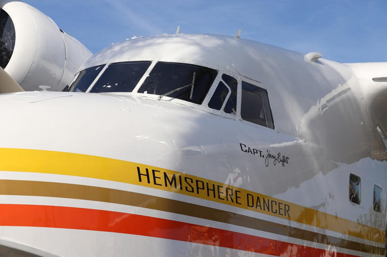 Jimmy Buffett's Legendary Grumman Albatross ‘Hemisphere Dancer' Returns ...