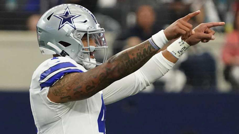 Dak Prescott goes viral for Louvre-worthy celebration after game ...