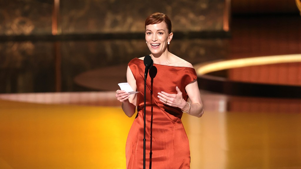 ‘Severance' Star Britt Lower Wins First Emmy for Drama Actress