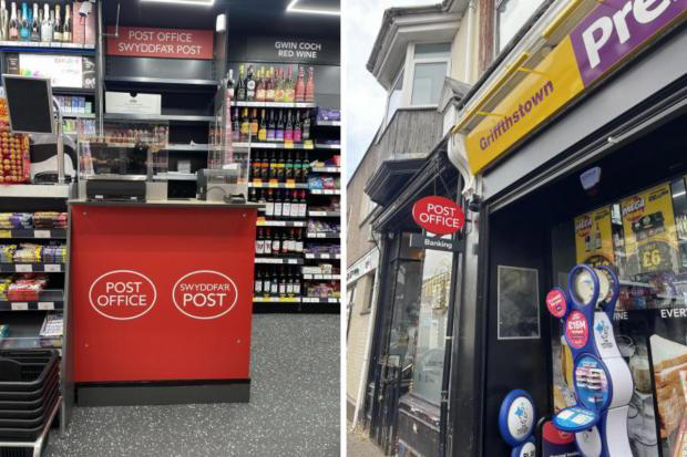 New post office opens in Gwent offering full range of postal services