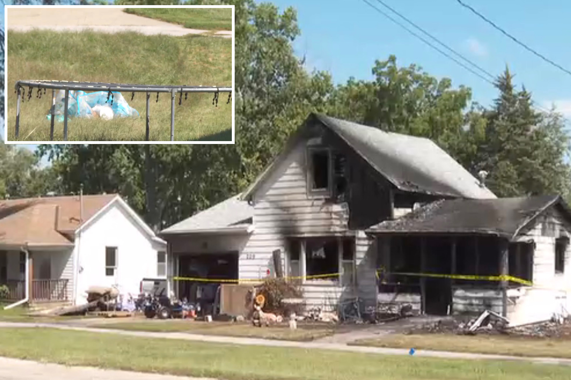 Heroic construction workers rescue family from burning home, save ...