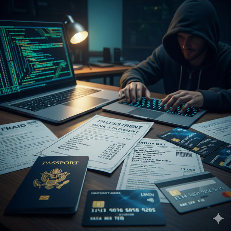 AI forgeries create military IDs, fake receipts