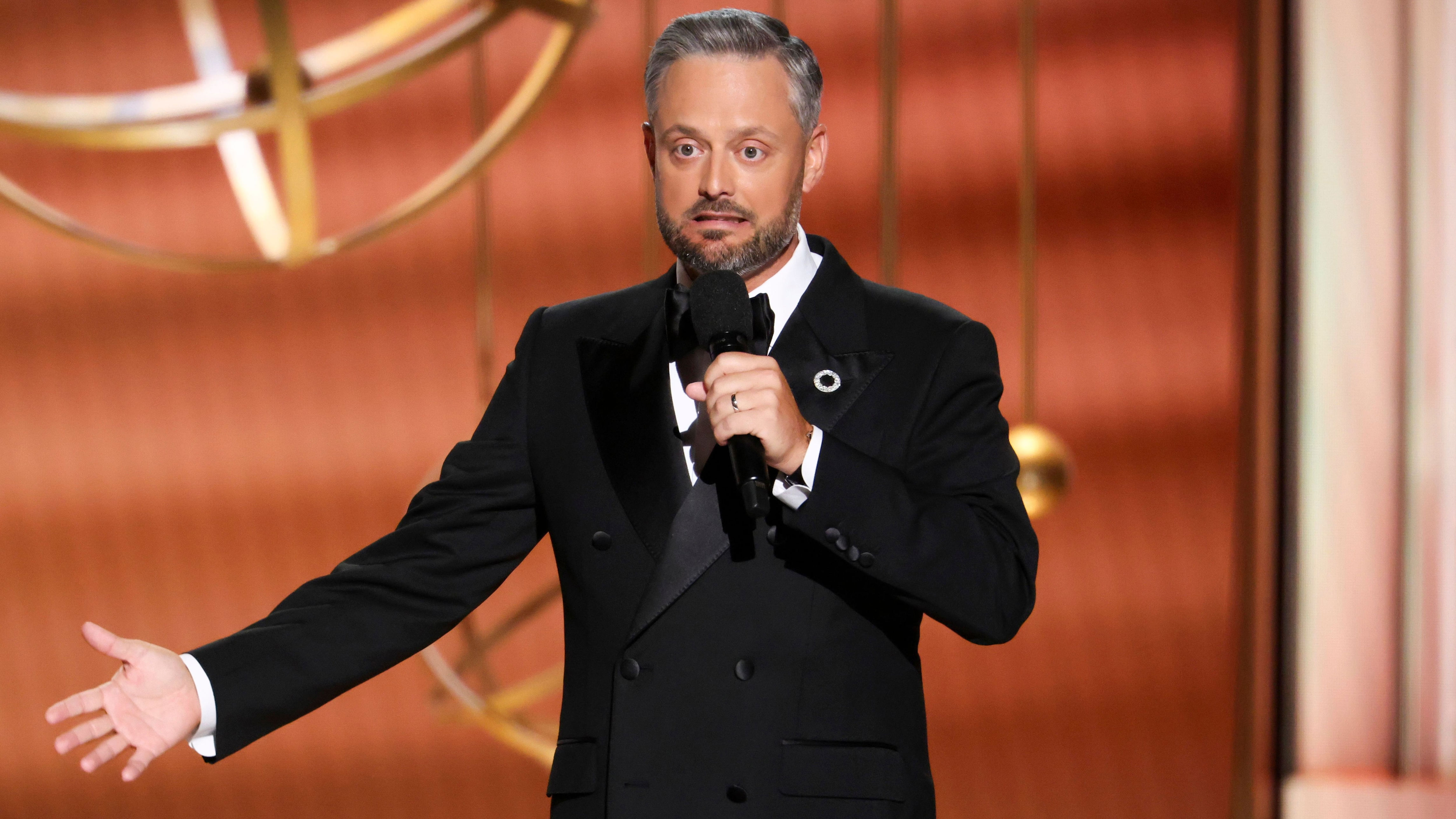 Nate Bargatze, who attended Trump’s UFC fight, insists he’s not political