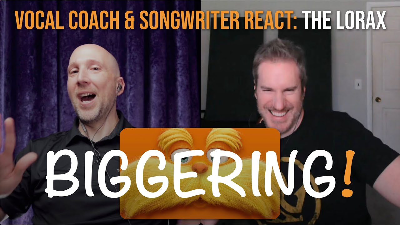 Vocal Coach & Songwriter React to Biggering (Deleted Song from The Lorax)