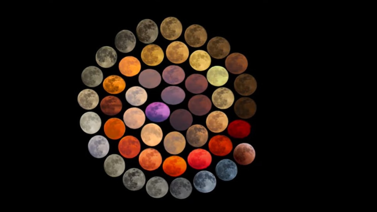 48 Shades Of Moonlight Through Earth's Lens: A Decade's Work By Italian ...