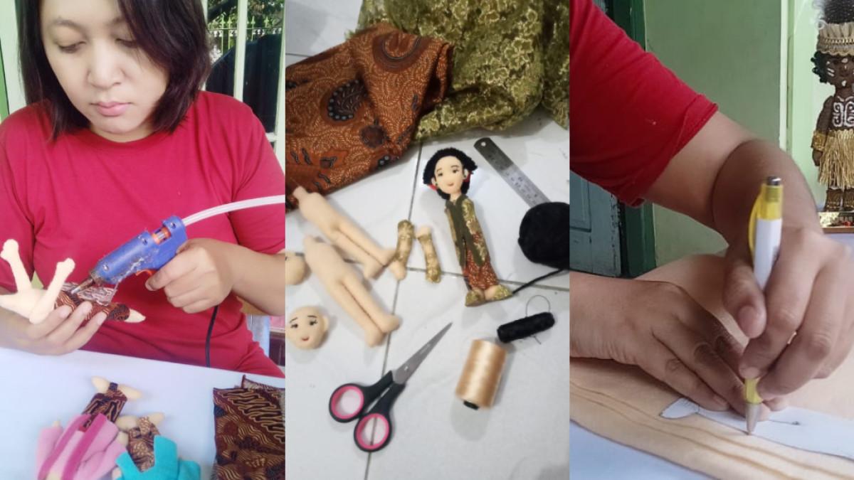 Kisah Inspiratif Fransmiki Craft,Budaya Lewat Boneka Nusantara dari ...