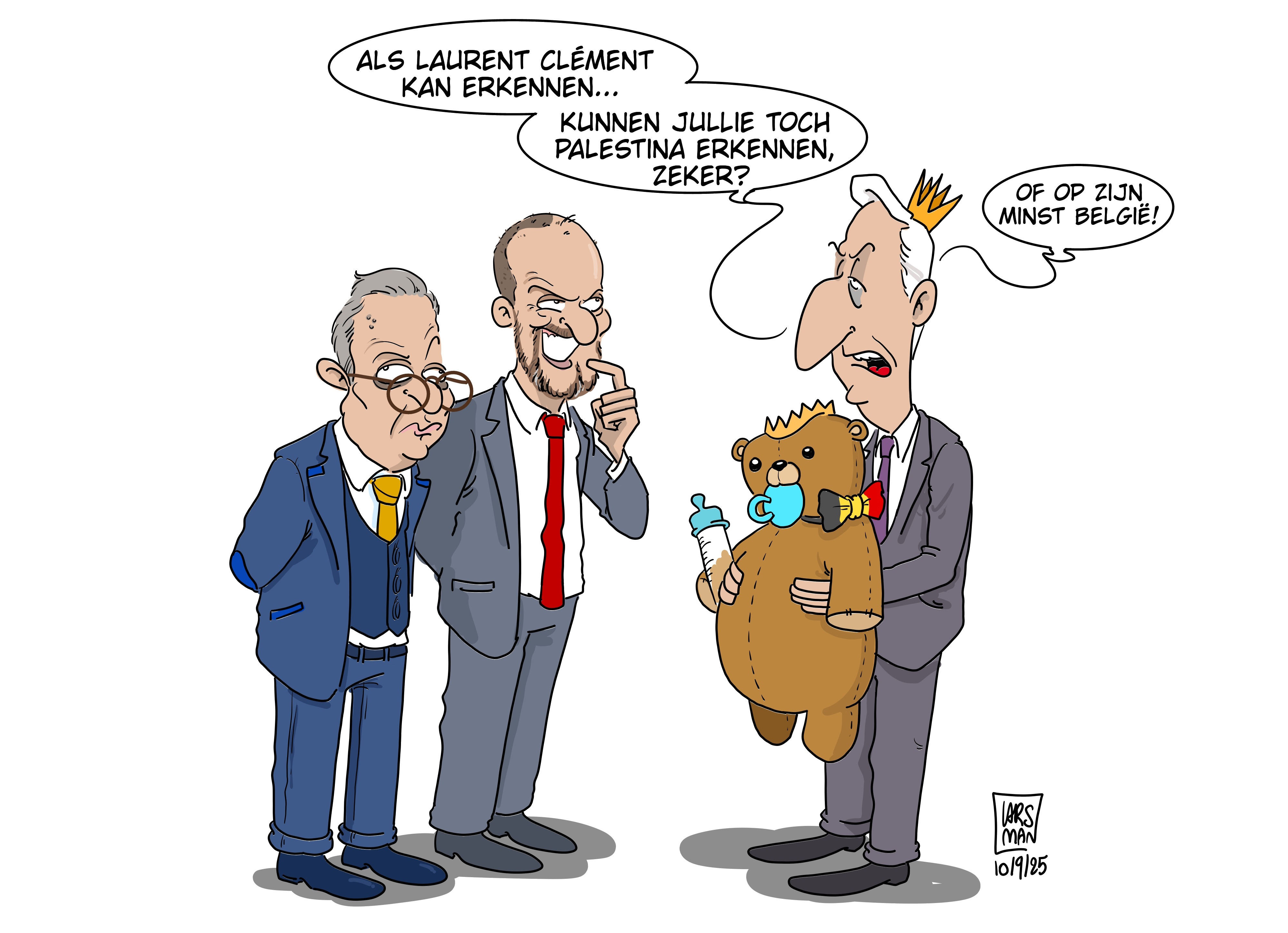 N-VA verzet zich tegen erkenning van Palestina