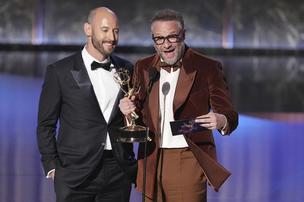 'The Pitt' wins drama Emmy Award as the 'The Studio' breaks Emmys ...