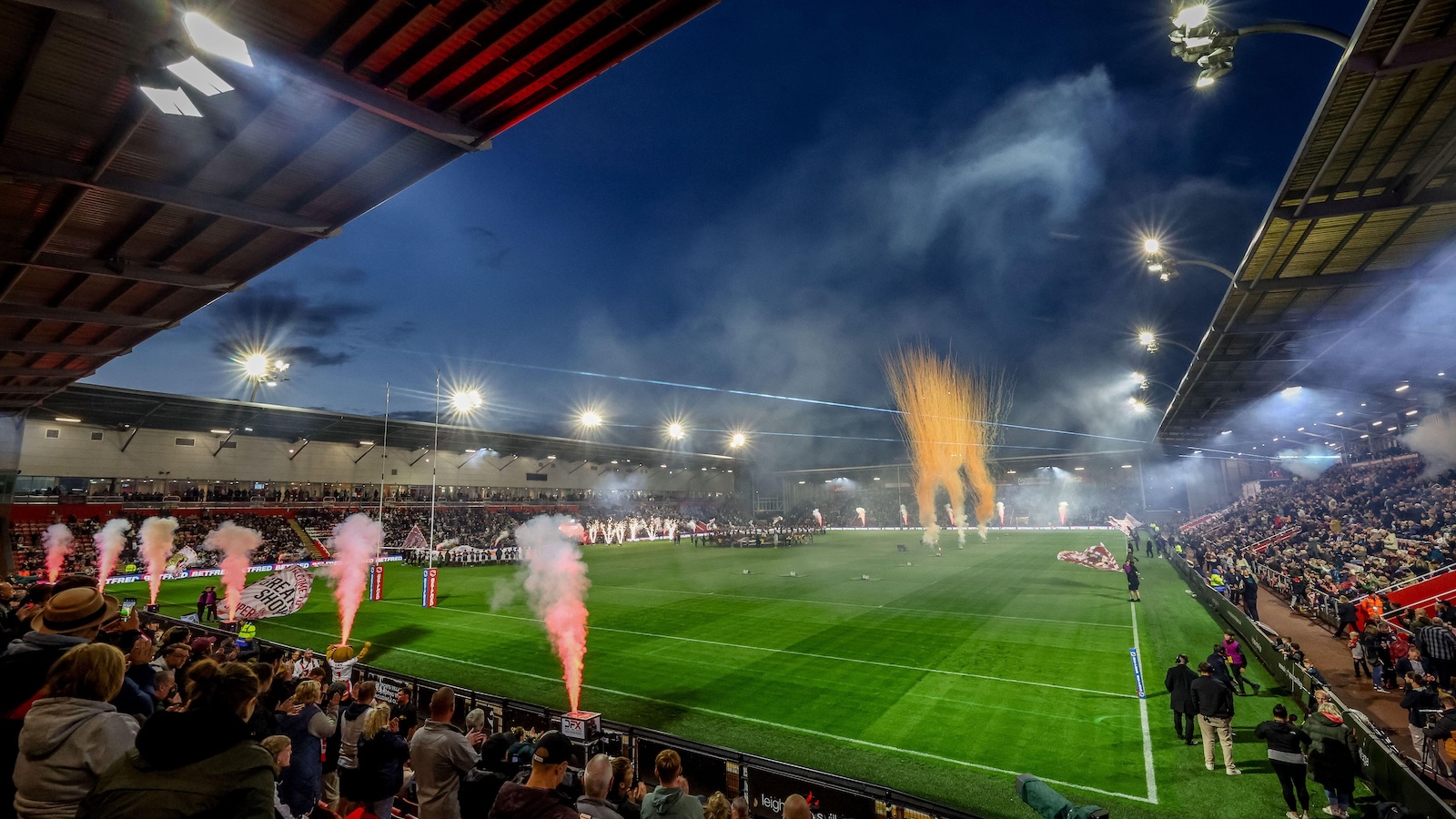 Leigh Leopards’ home ground renamed with immediate effect as Derek ...