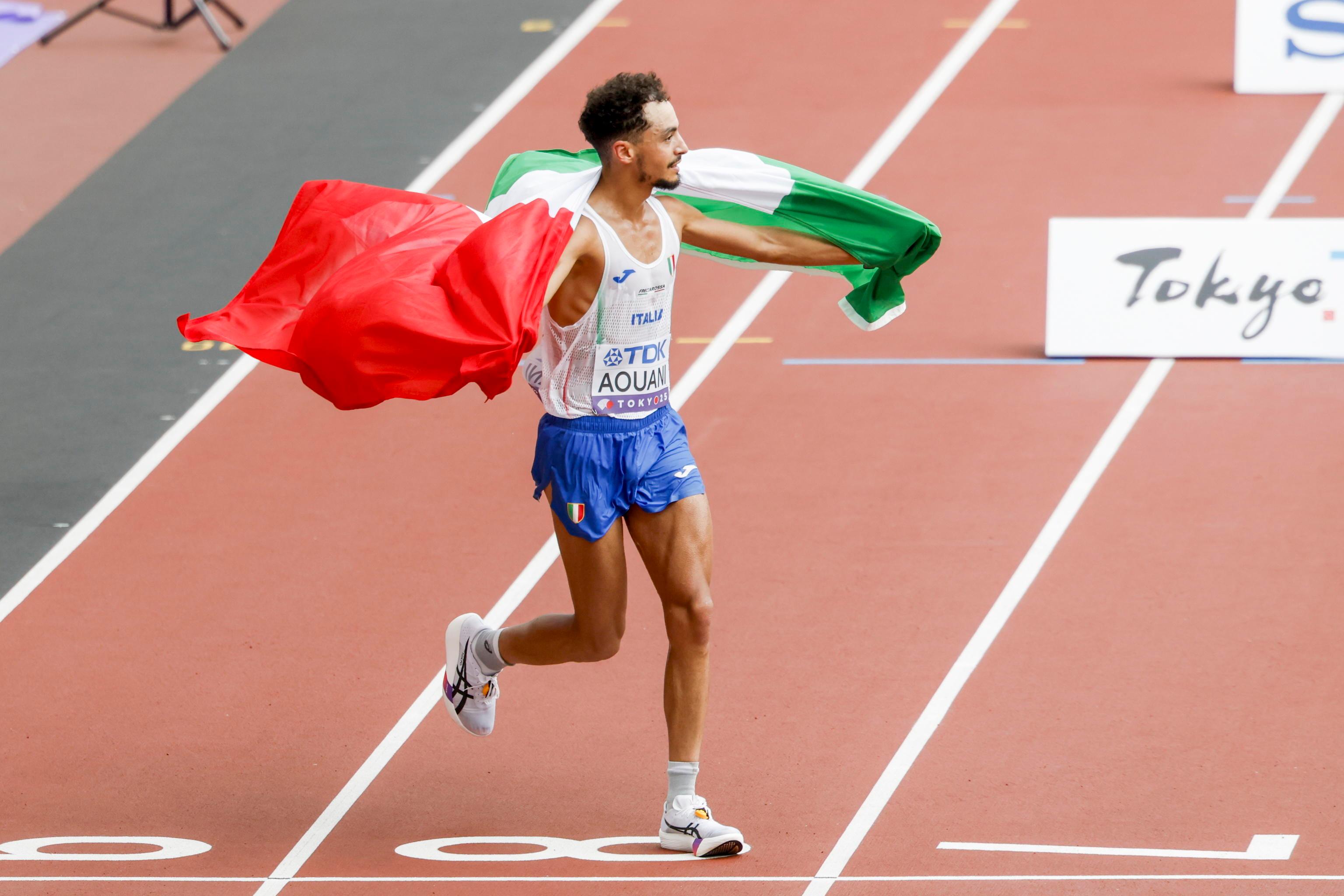 Mondiali di atletica 2025, l’azzurro Aouani è bronzo nella maratona