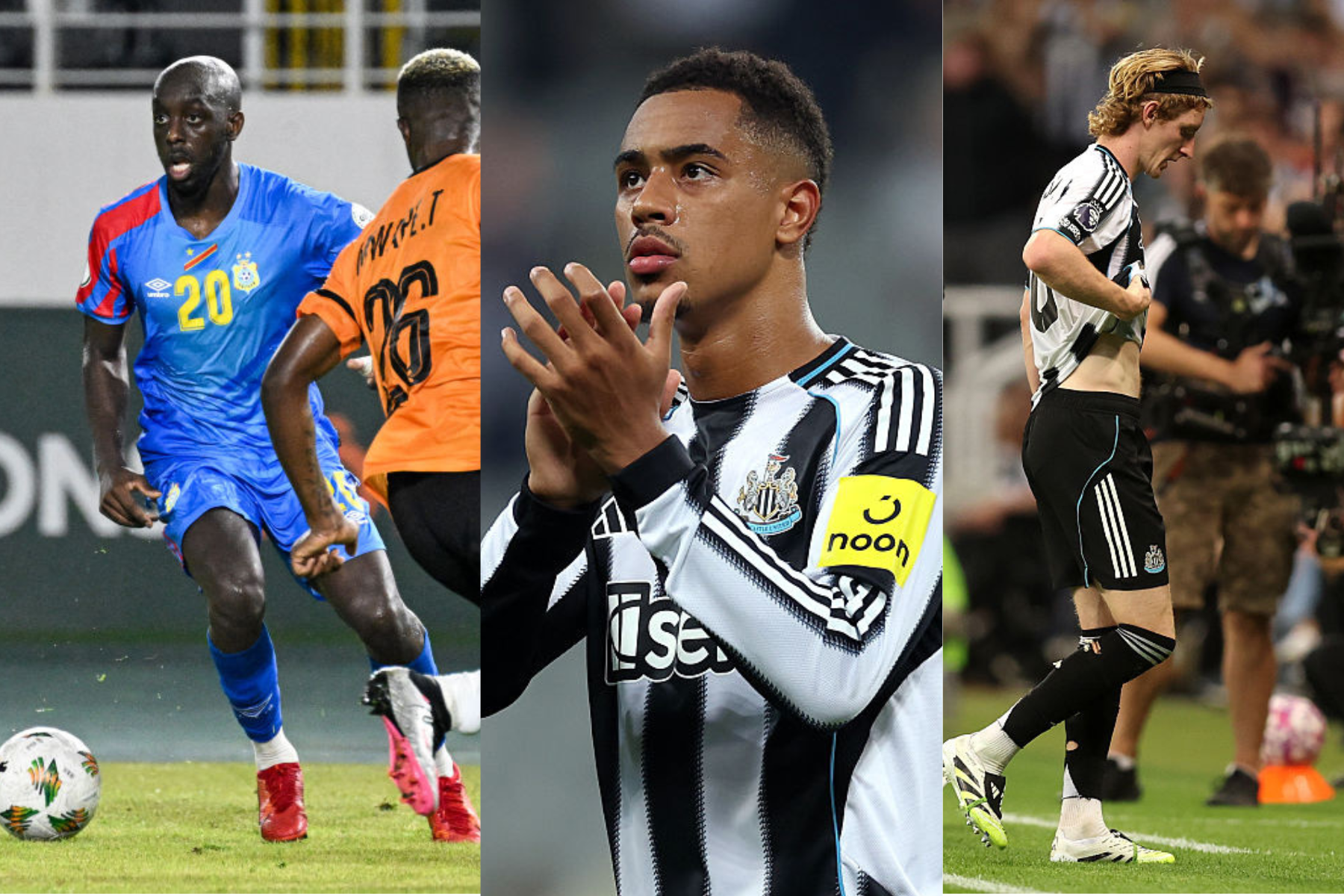 Yoane Wissa, Jacob Ramsey & Anthony Gordon - Newcastle United return dates