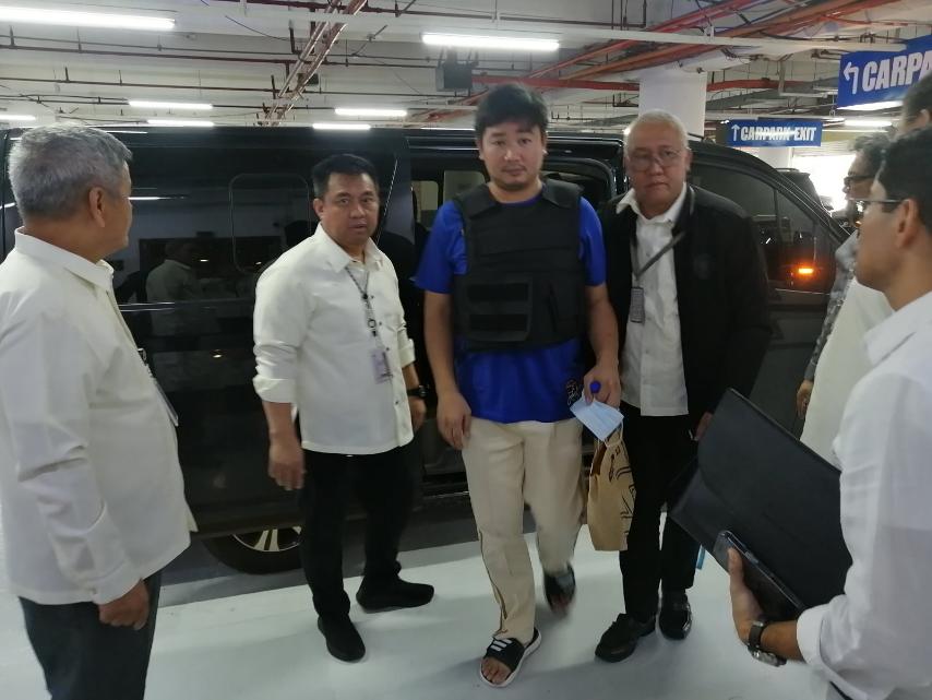 Brice Hernandez back to Senate custody