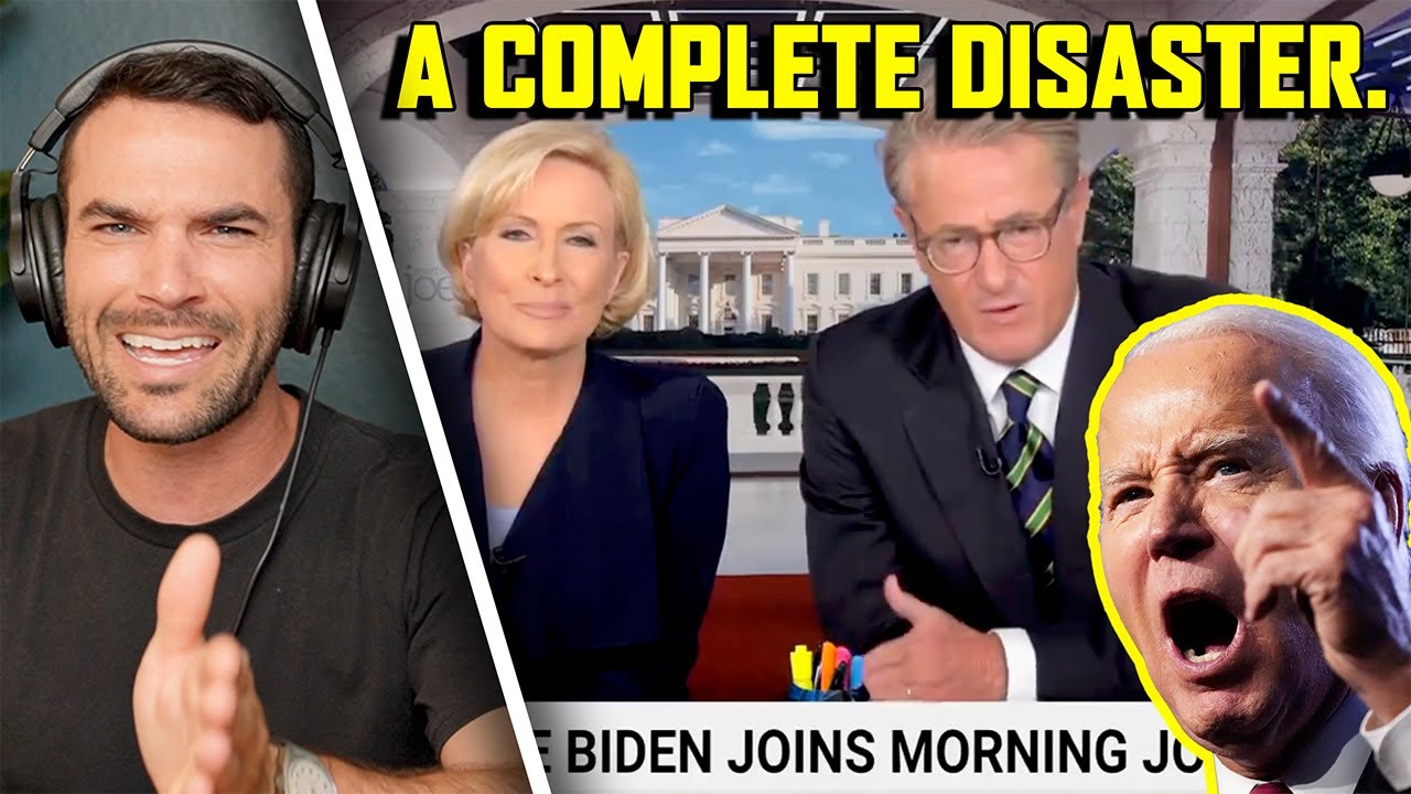 Joe Biden starts yelling out of nowhere on Morning Joe