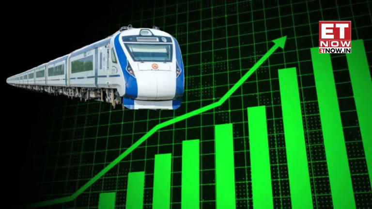 Railway stocks back on track! RVNL, IRFC, IRCON, Texmaco Rail surges up ...