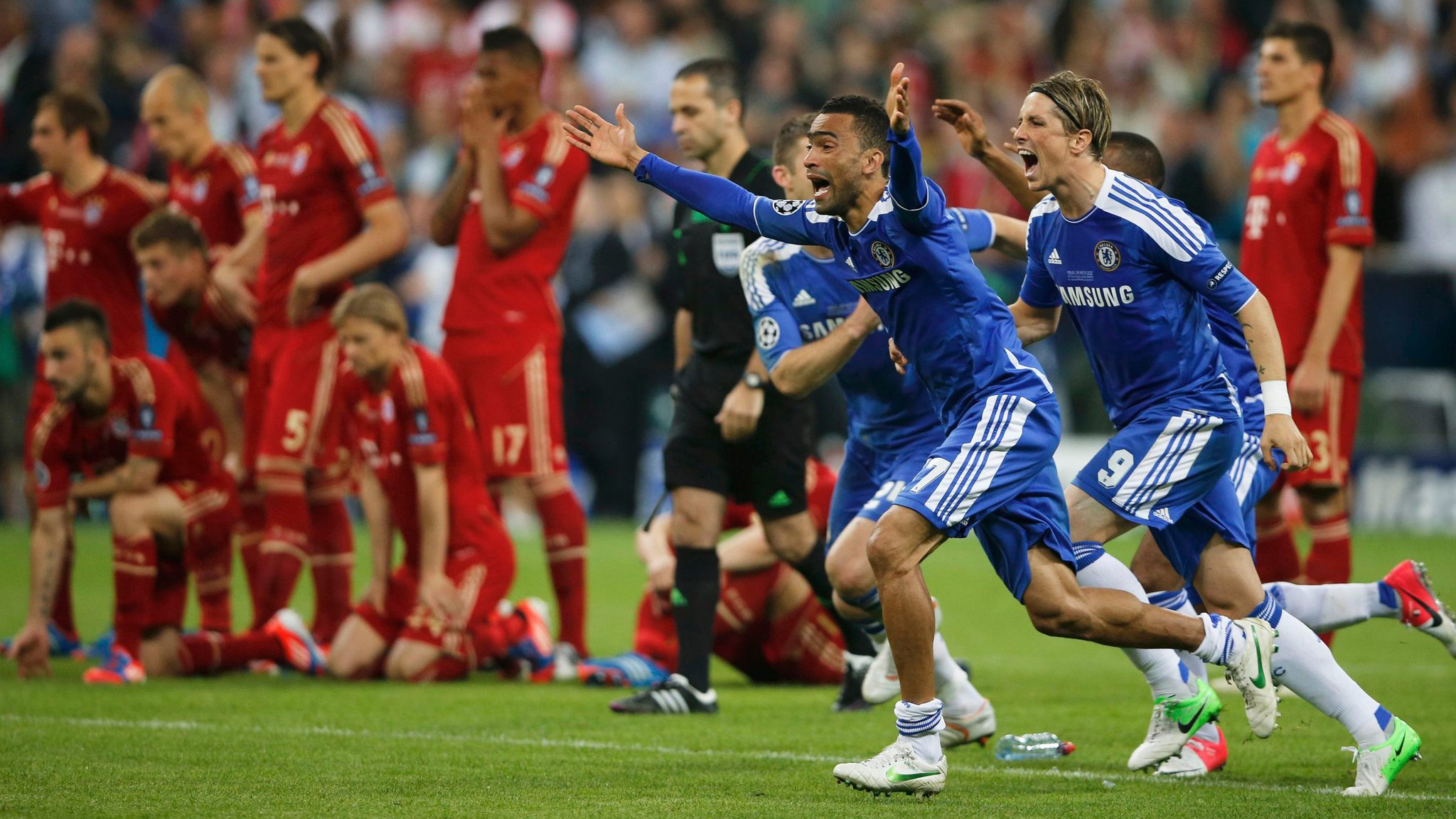Bayern v Chelsea - 2012 Final Replayed - Champions League Matchday 1 ...