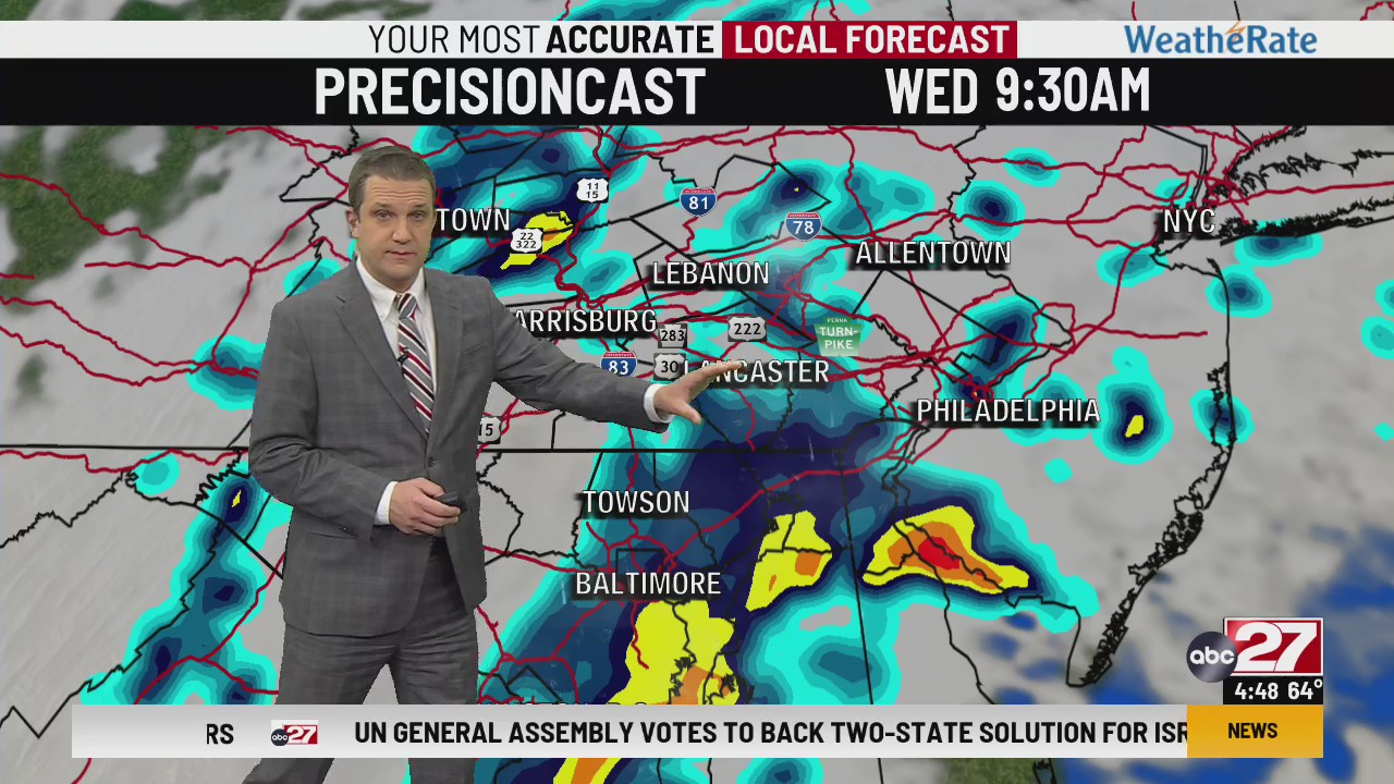 Brett's Monday Morning First Forecast