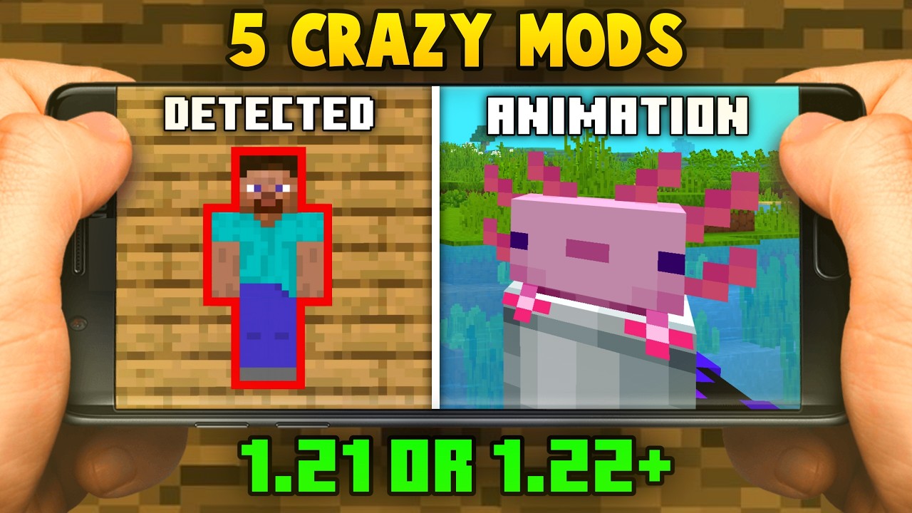 अतिरिक्त सुविधाओं वाले 5 Minecraft Pocket Edition मॉड