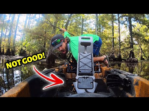 Biggest fish puts me in sketchy topwater fishing spot