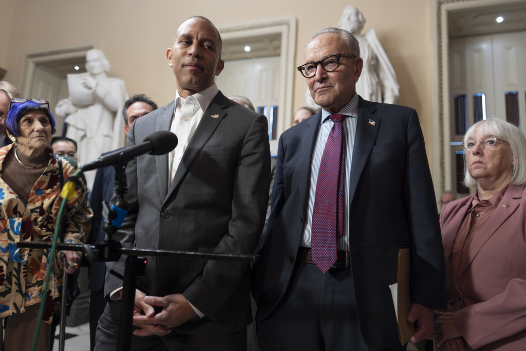 Schumer and Jeffries in lockstep as Democrats search for national leader