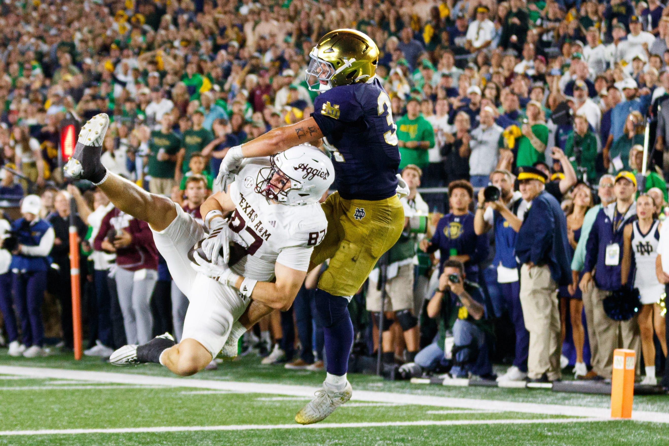 Watch film breakdown of Texas A&M football's game-winning drive against ...