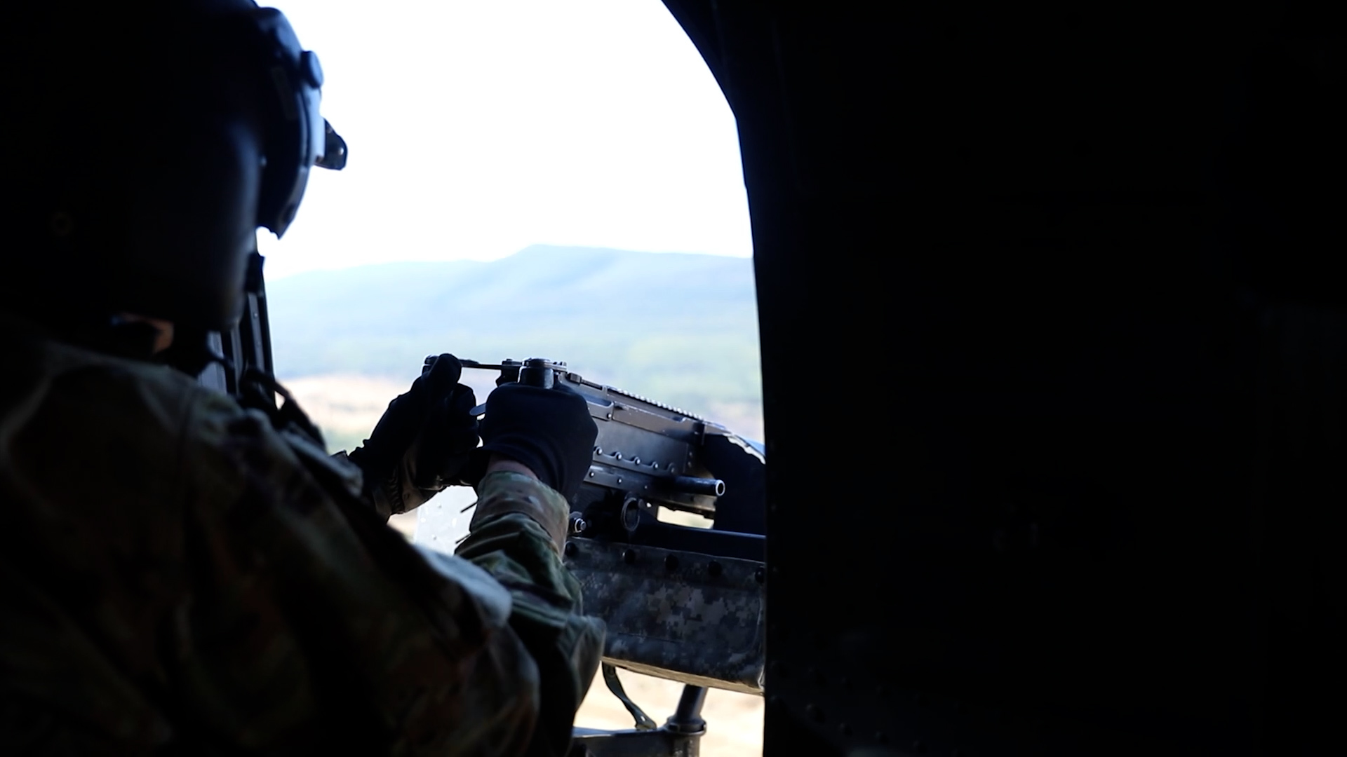 US Army Aerial Gunnery Training
