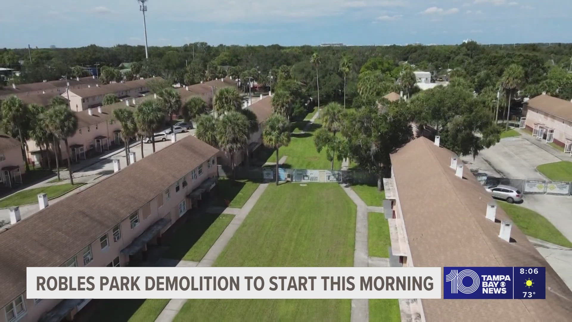 Demolition begins at Robles Park Village to make way for housing redevelopment