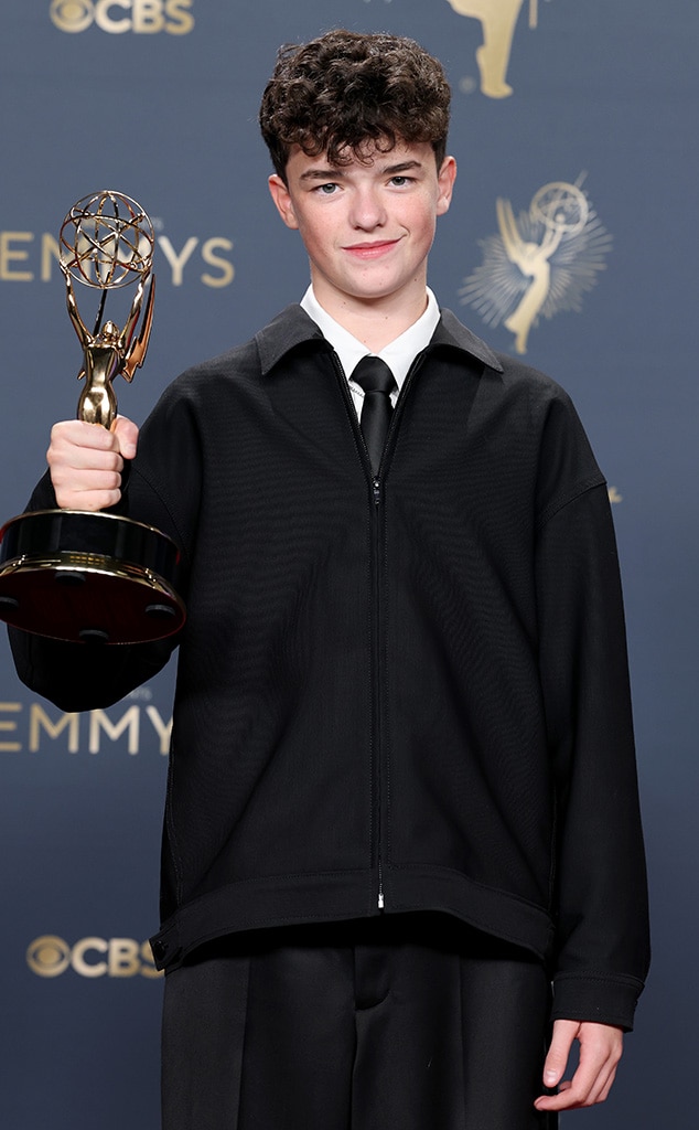 Adolescence's Owen Cooper Reacts to History-Making Emmy Win