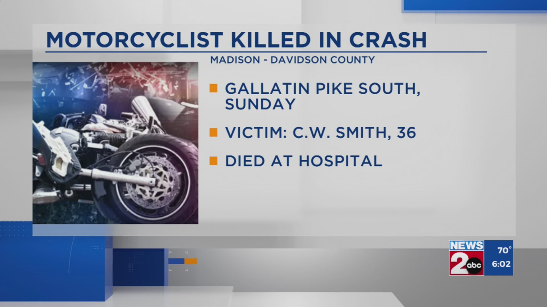 2 deadly motorcycle crashes in Nashville