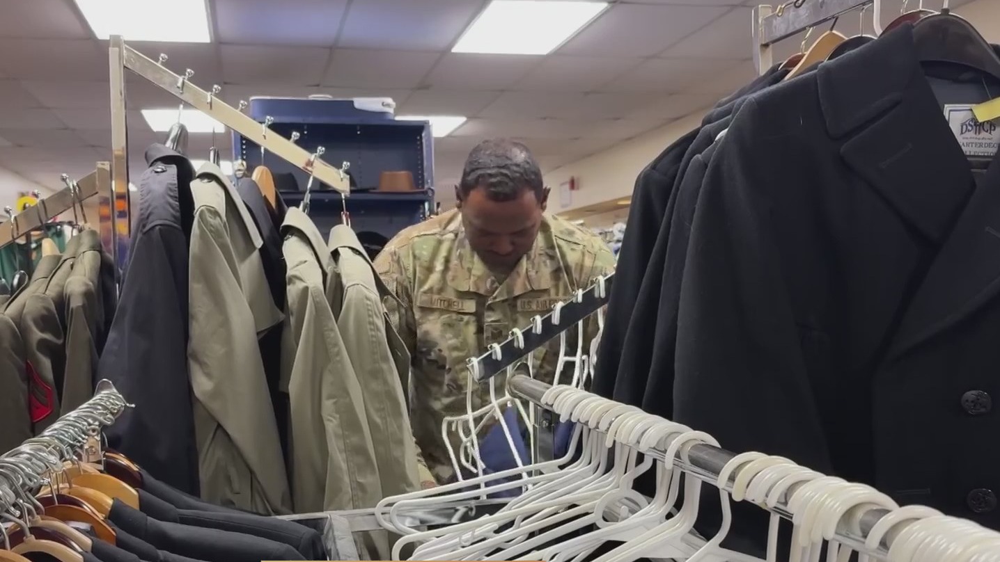 Nonprofit helps provide uniforms, clothes for military members and ...