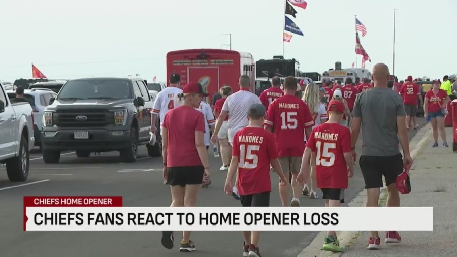 Chiefs fans still optimistic after home opener loss to Eagles