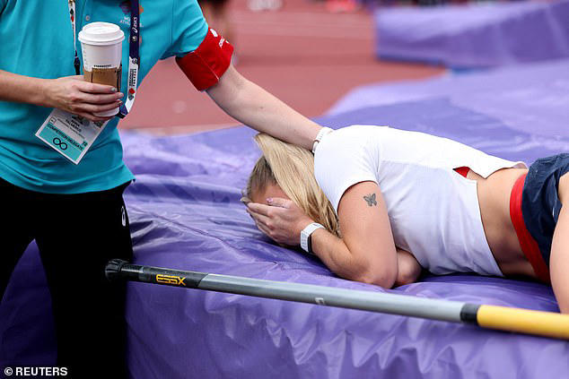 Tears for Britain's World Championship gold hope: Molly Caudrey leaves ...