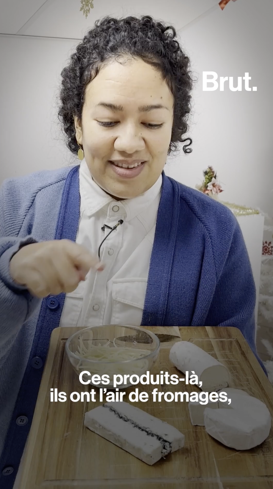 Dans cette usine, on fabrique du fromage végétal