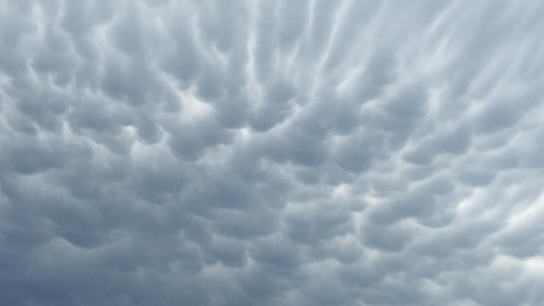 Weather words: Mammatus clouds