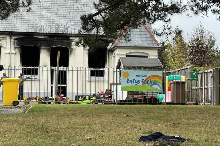 Gwynedd children's nursery destroyed in devastating fire