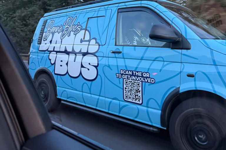 Bonnie Blue is everywhere as 'Bang Bus' sightings across UK go viral on ...