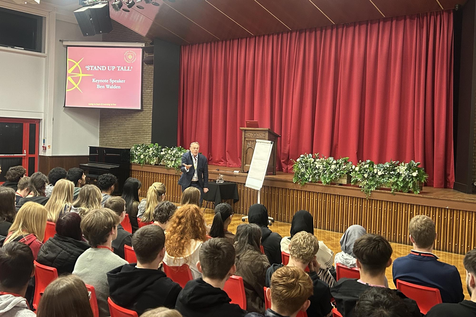 Ben Walden: Renowned actor shares leadership advice Halifax students