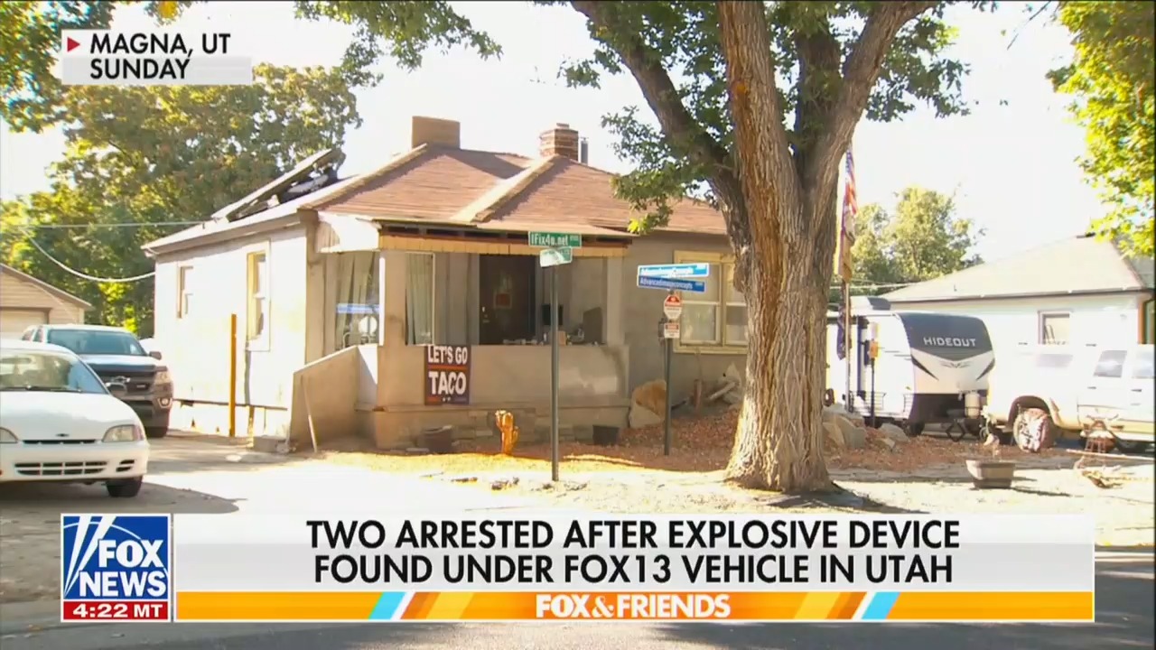 Two Men Arrested After Bomb Found Under Fox 13 News Vehicle