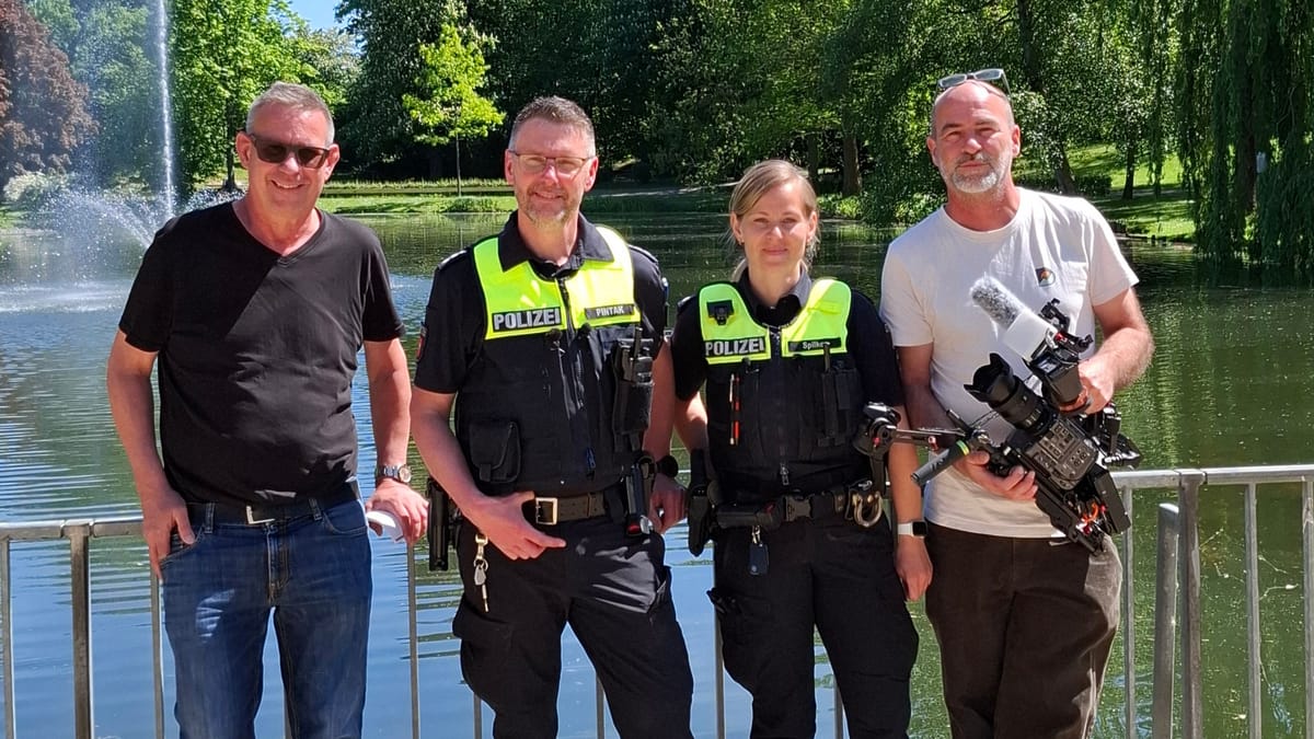 "Achtung Kontrolle" – TV-Team begleitet Polizei