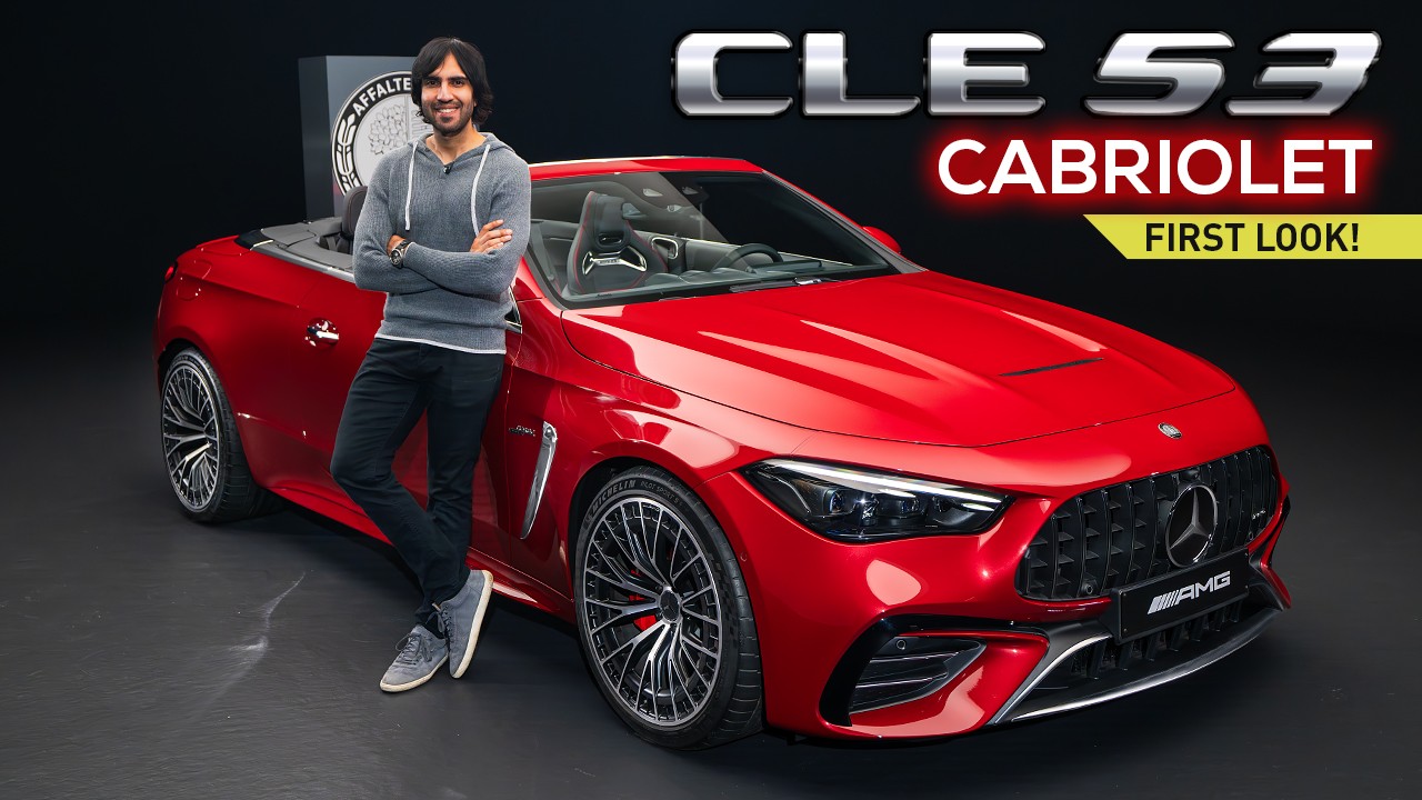 Mercedes AMG CLE 53 Cabrio First Look Review