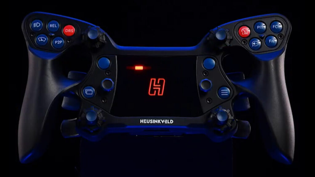 This wild new racing wheel owes more to flight sims than motorsport