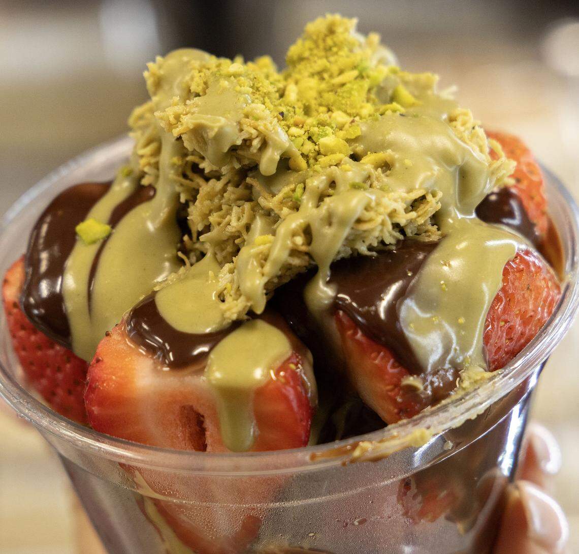 This Idaho bakery serves up Dubai chocolate and memes. Here's what they ...