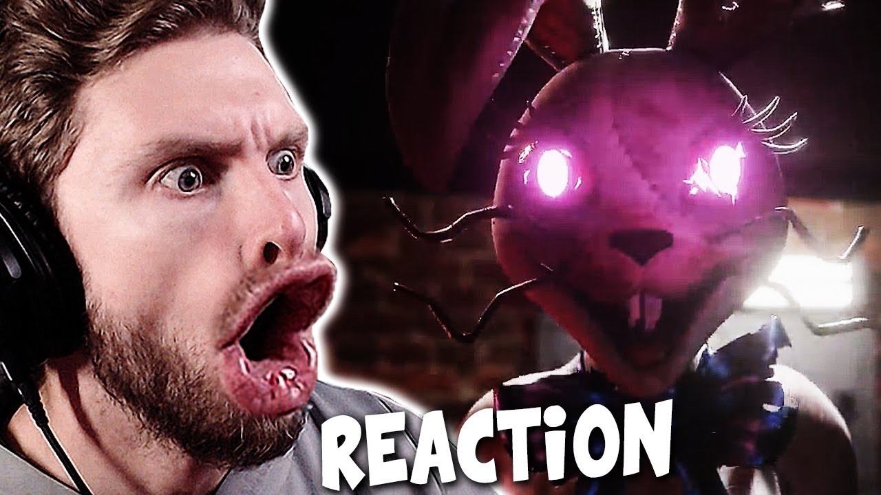 Reacting to the Astray FNaF Security Breach song animation
