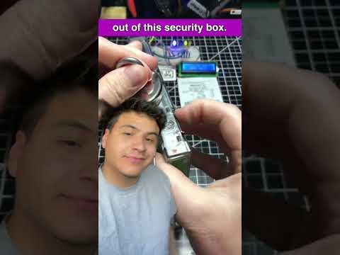 How to open any security box easily