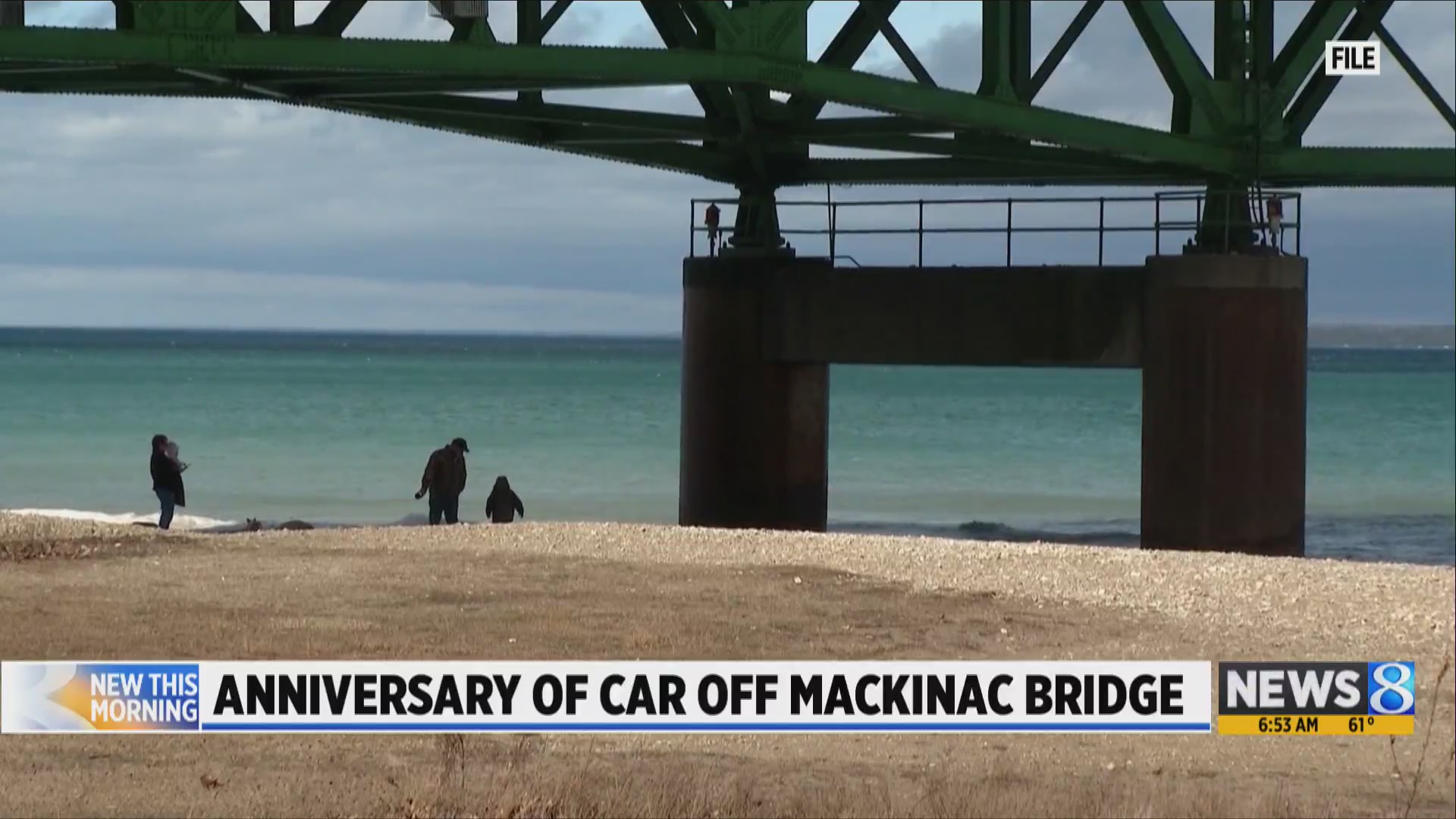 Wicked winds? No, a car was never blown off the Mackinac Bridge