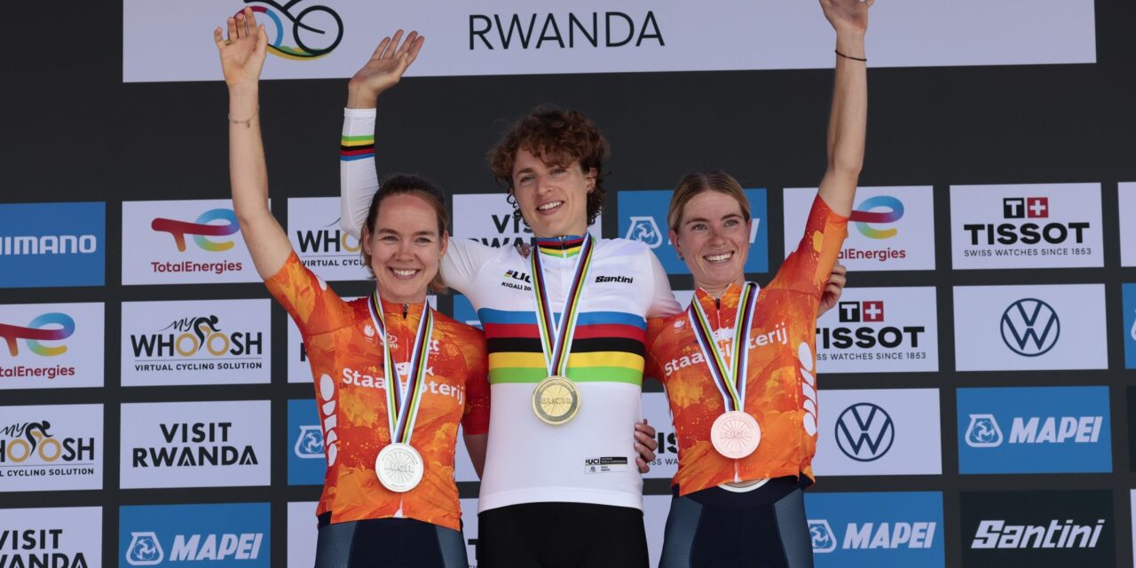 Ongeloof bij Marlen Reusser na eerste wereldtitel tijdrijden: “Heb het ...