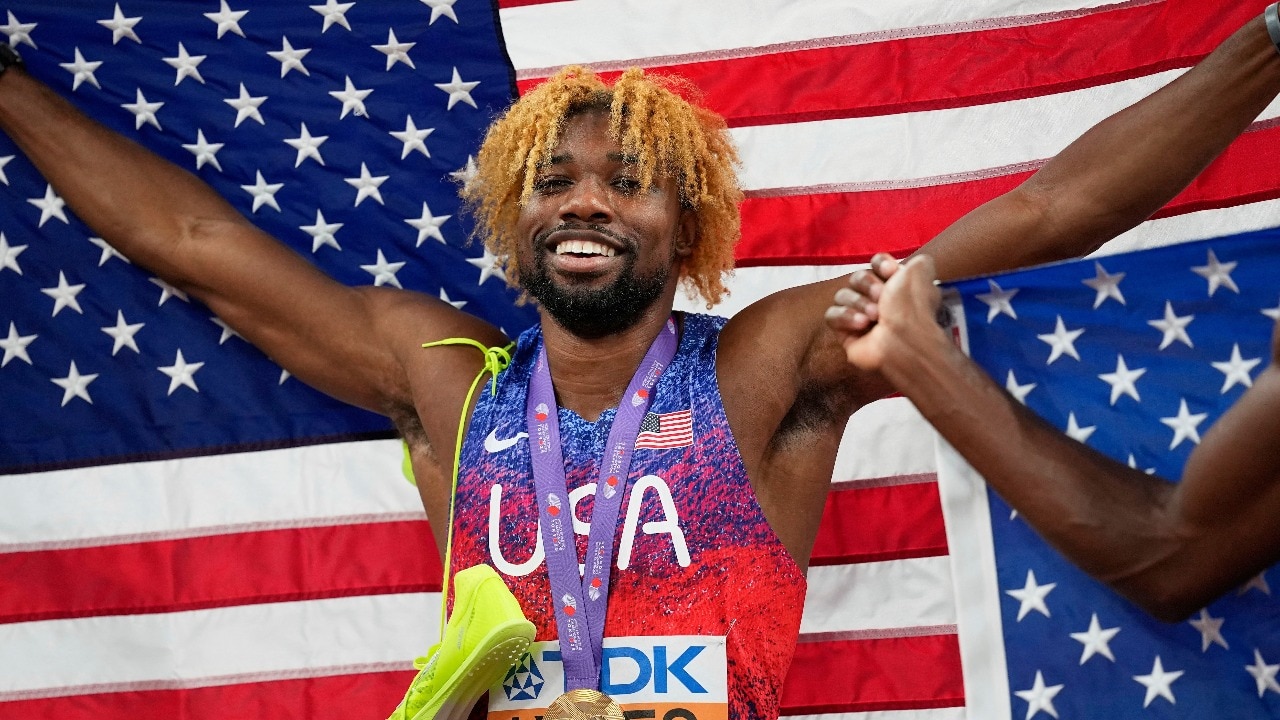 Noah Lyles to host athletes' after-party at Tokyo World Champs, entry ...