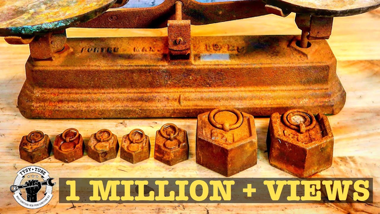 I Transformed This Very Rusted Scale!