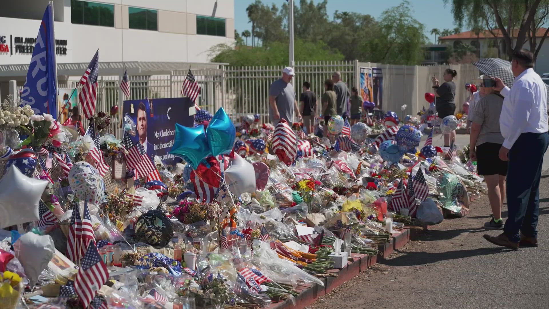 Tens of thousands expected to gather for Charlie Kirk memorial service ...