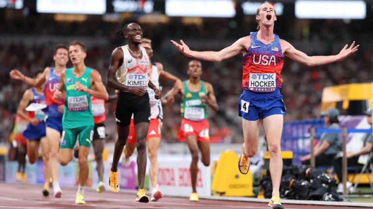 American Cole Hocker rebounds from ‘robbed’ 1500m disqualification to ...