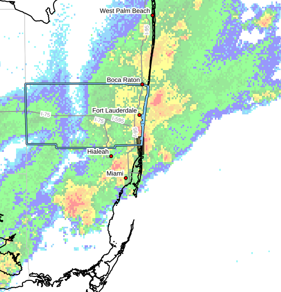 LIVE RADAR: Flood advisory issued for parts of Miami-Dade and Broward: NWS